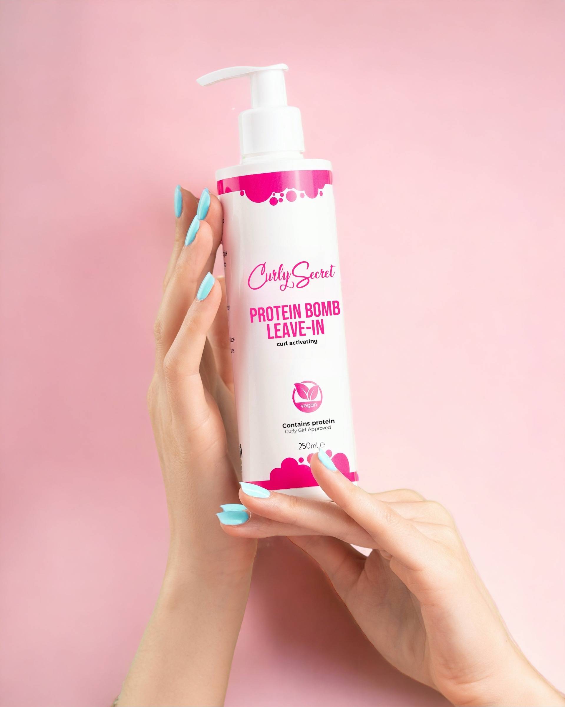 Curly Secret Protein Bomb Leave-in Curl Activator – Curls by M