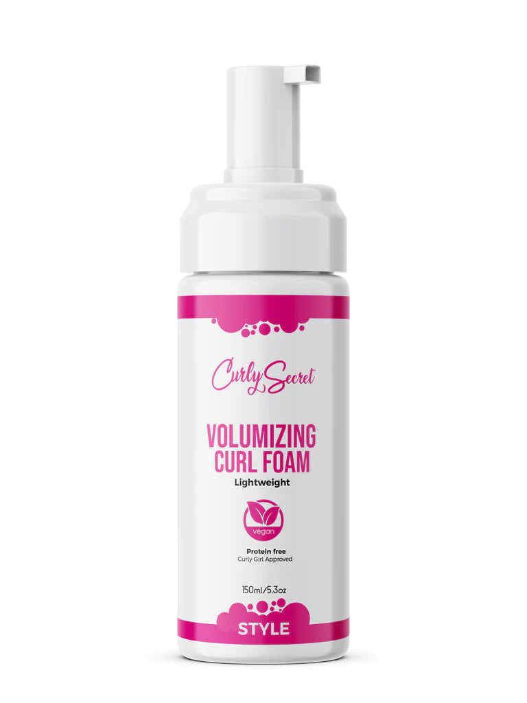 Curly Secret Volume Foam – Curls by M