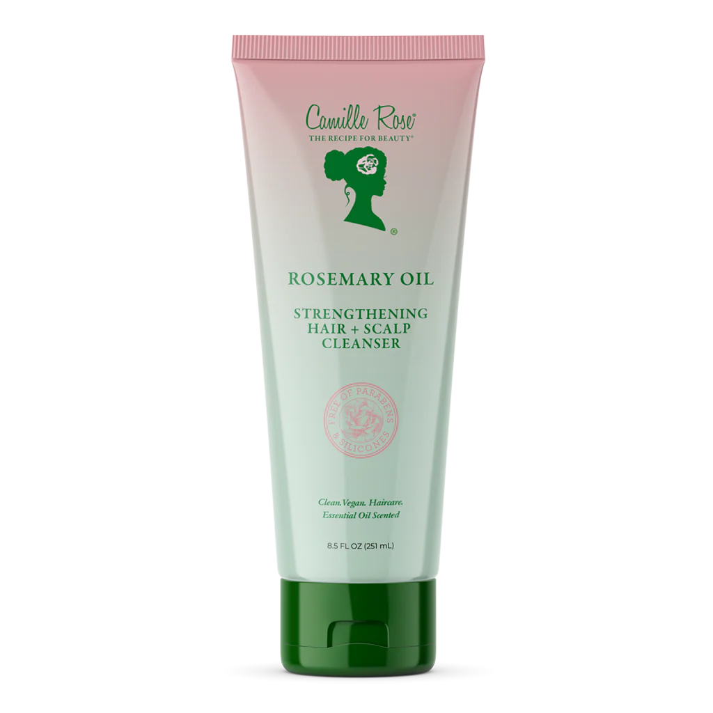 Camille Rose Rosemary oil Strengthening Hair & Scalp Cleanser – Curls by M