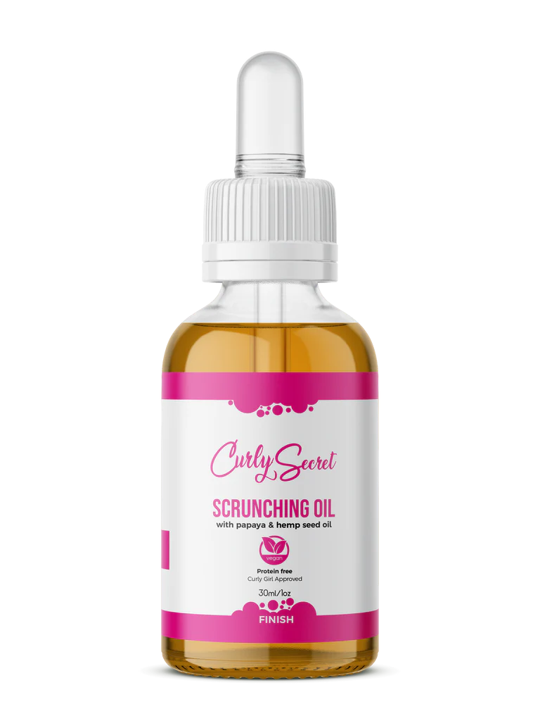 Curly Secret Scrunching oil – Curls by M