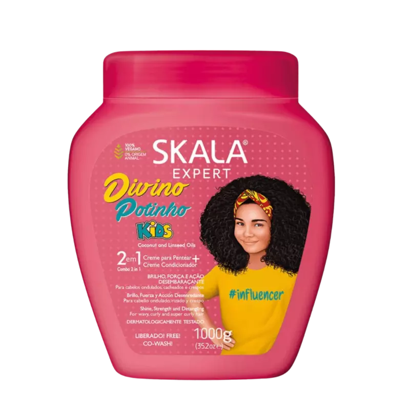 Skala Kids Divino Potinho 2 In 1 1000g – Curls by M